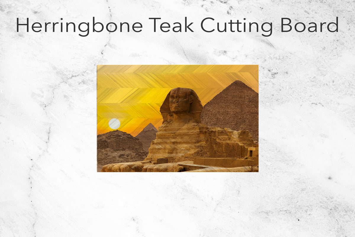 Sphinx and Pyramids II Print – Wood & Slate