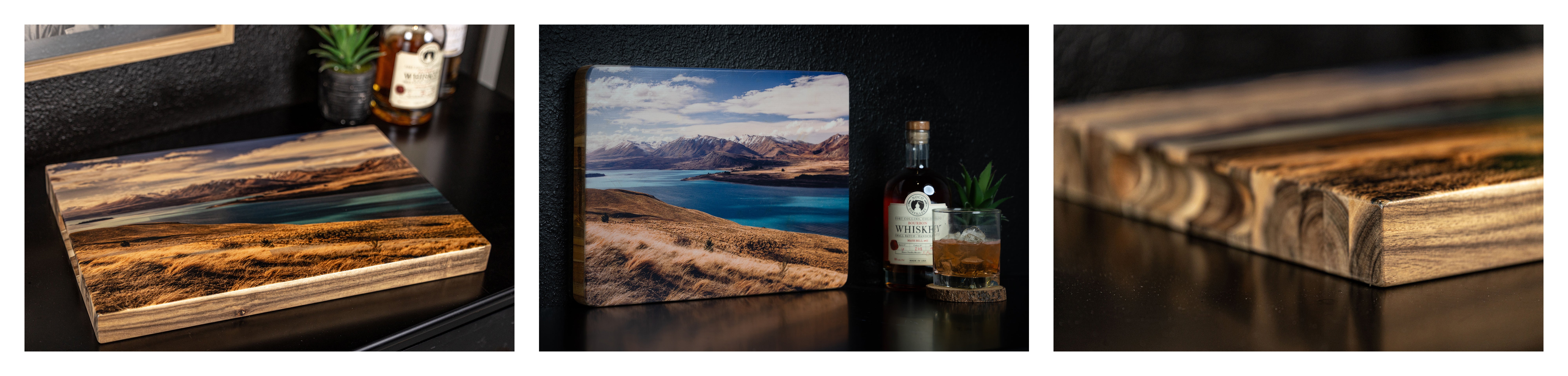 Wood & Slate | Custom Prints on Natural Materials